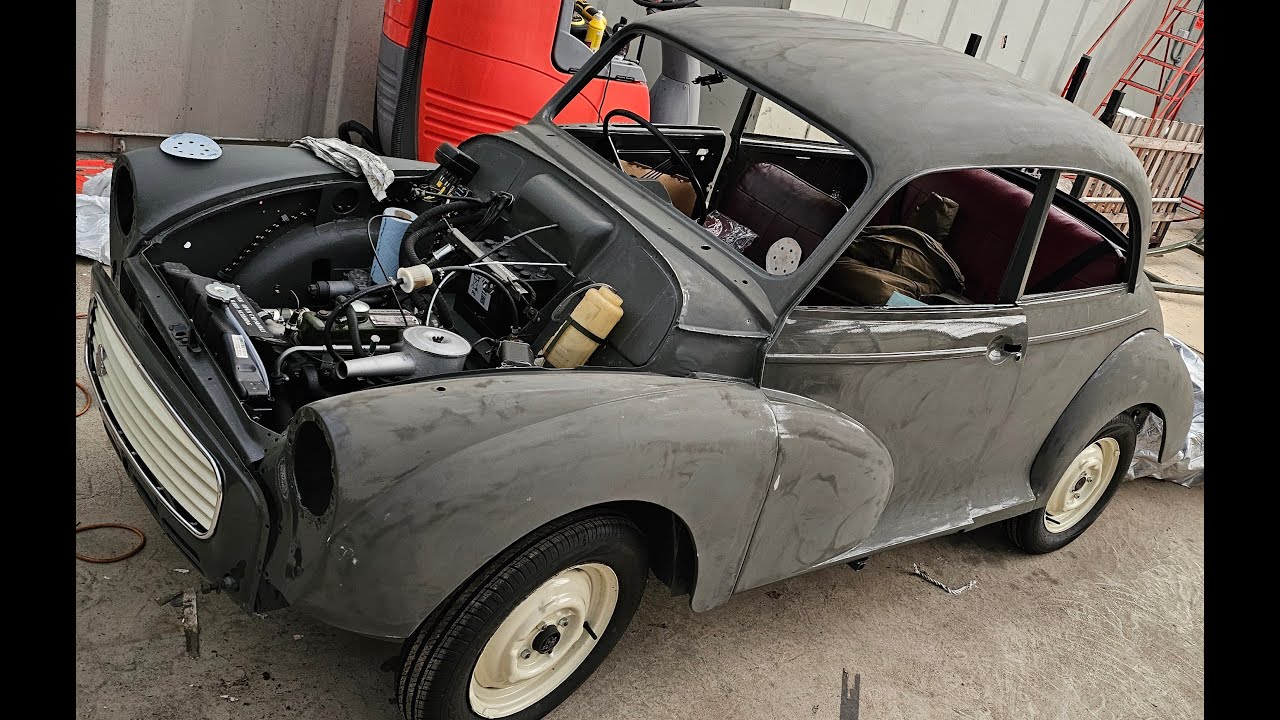 1961 Morris Minor Restoration Part 4 - YouTube