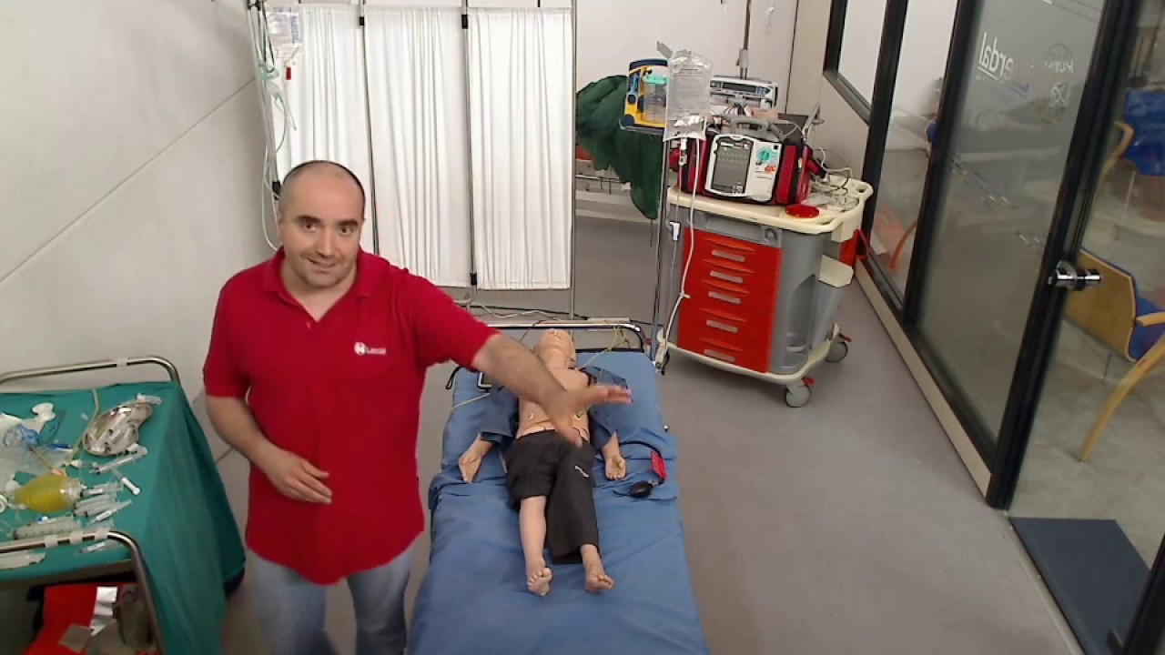 Laerdal SimJunior Simulator Familiarization - YouTube