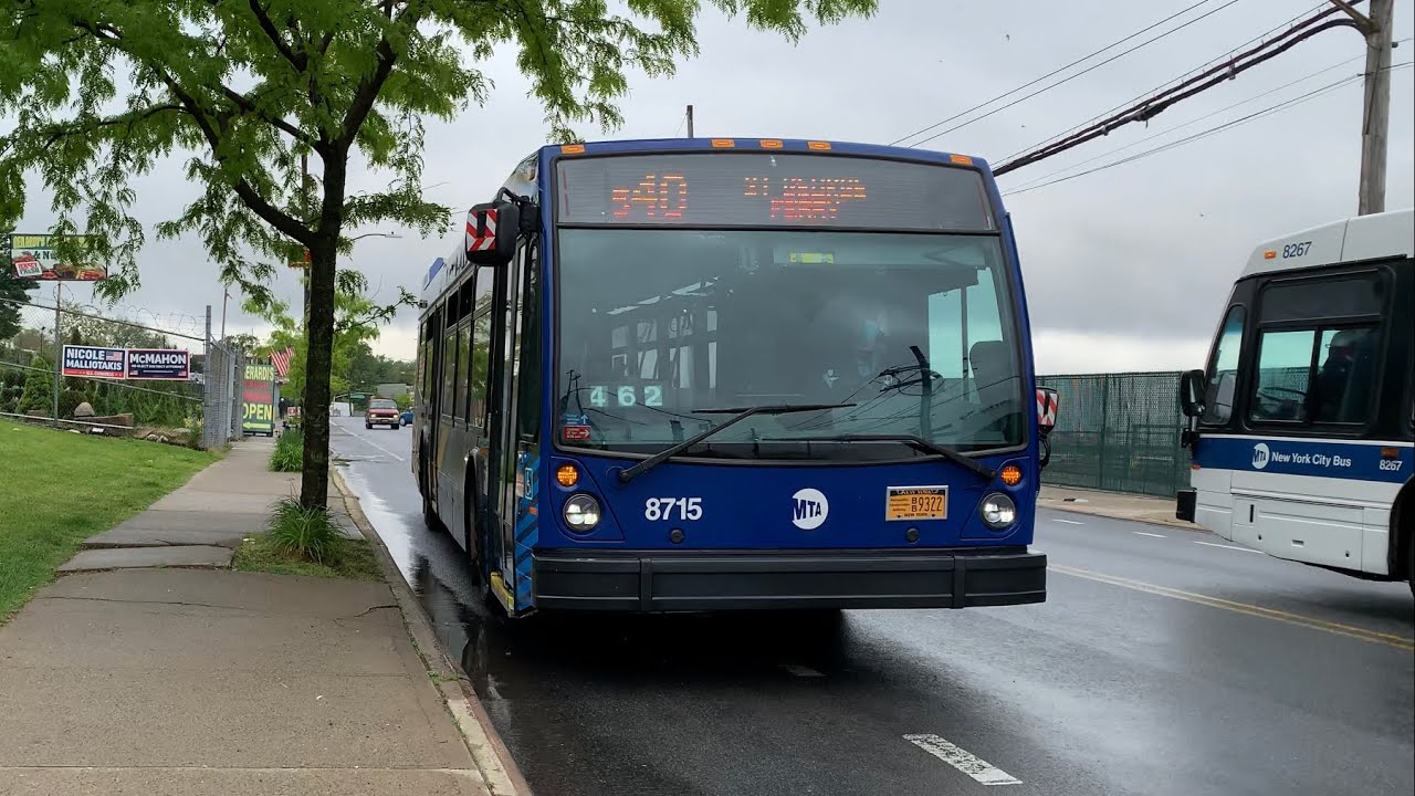 St George Ferry Bound 2019 Novabus LFS 8715 S40 Local Bus From Franklin ...