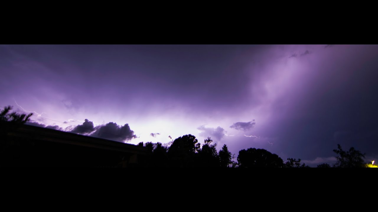 B roll lightning time lapse - YouTube
