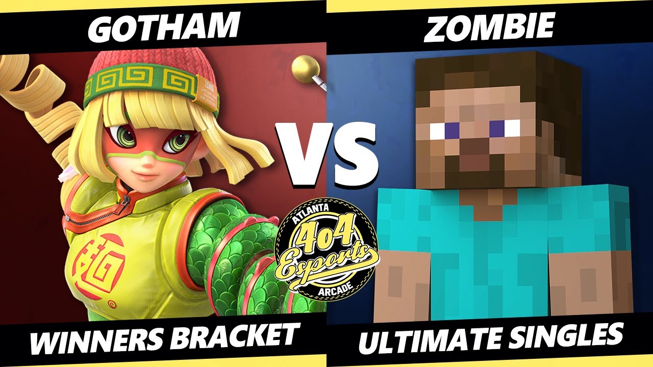 4o4 Smash Night 59 - Gotham (Min Min) Vs. ZOMBIE (Steve) SSBU Ultimate ...