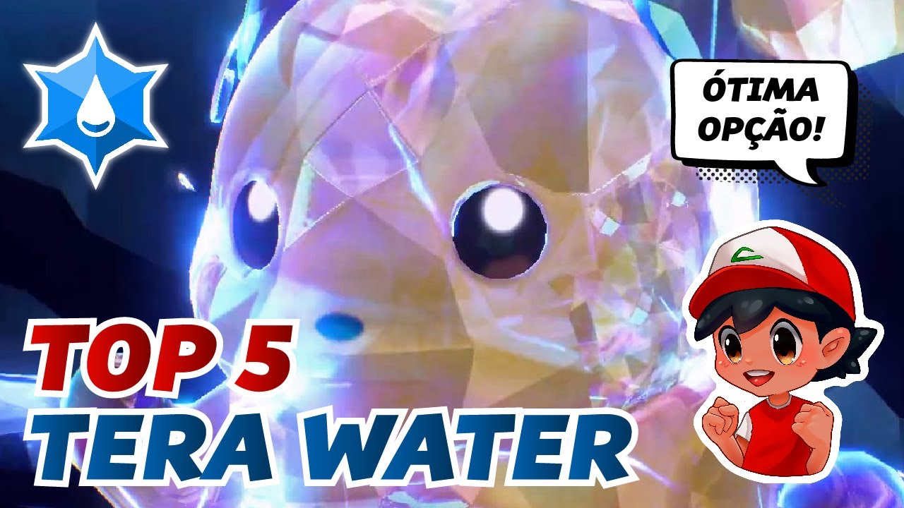TOP 5 TERA WATER | Quais os melhores Pokémons para as Tera Raids ...