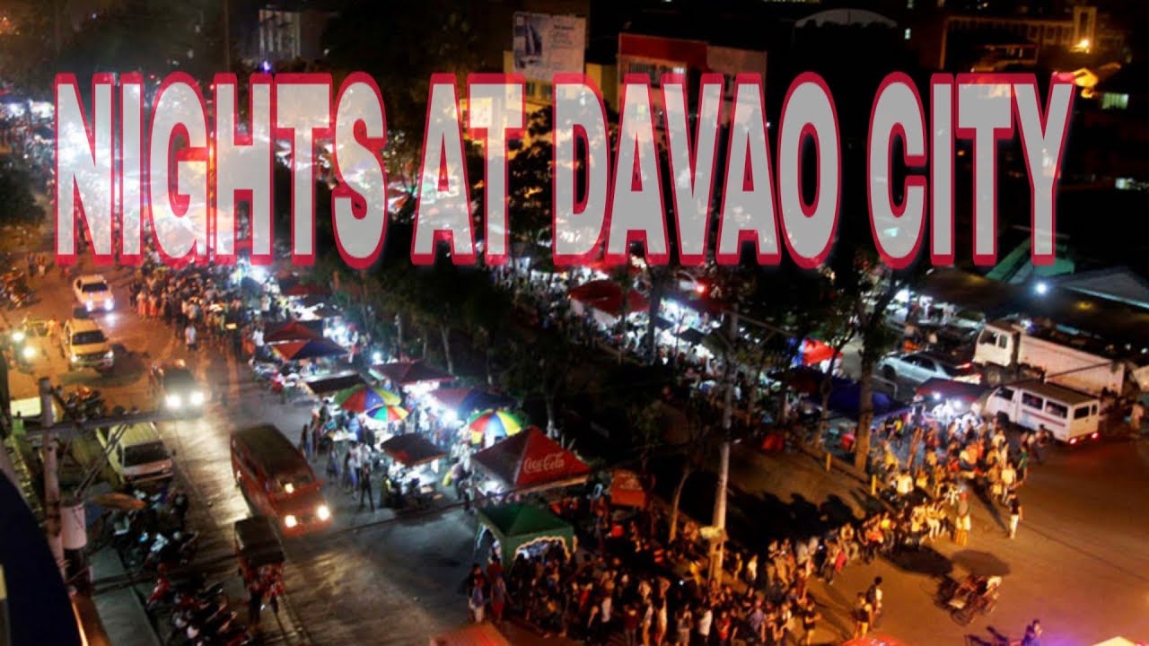 Davao update - Night tour around Davao - YouTube
