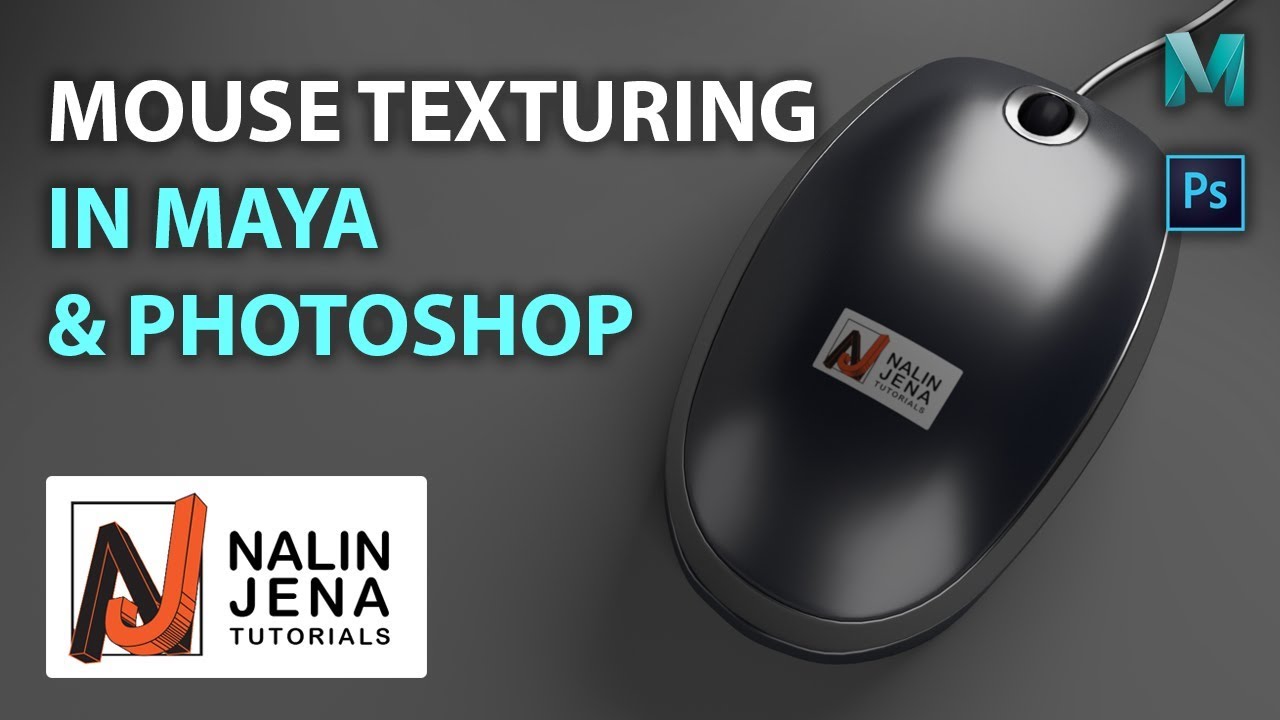 Mouse UV Unwrapping, Texturing & Lighting in Maya & Photoshop - YouTube