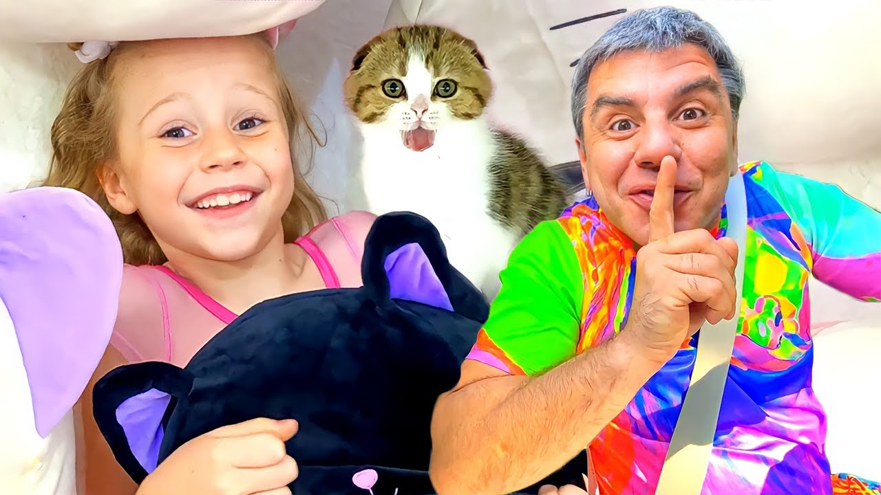 Nastya essaie de dormir ! Contes pour enfants au coucher - YouTube