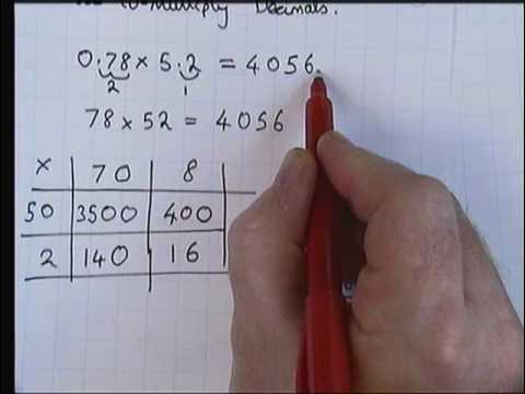 How to - Multiply Decimals - YouTube