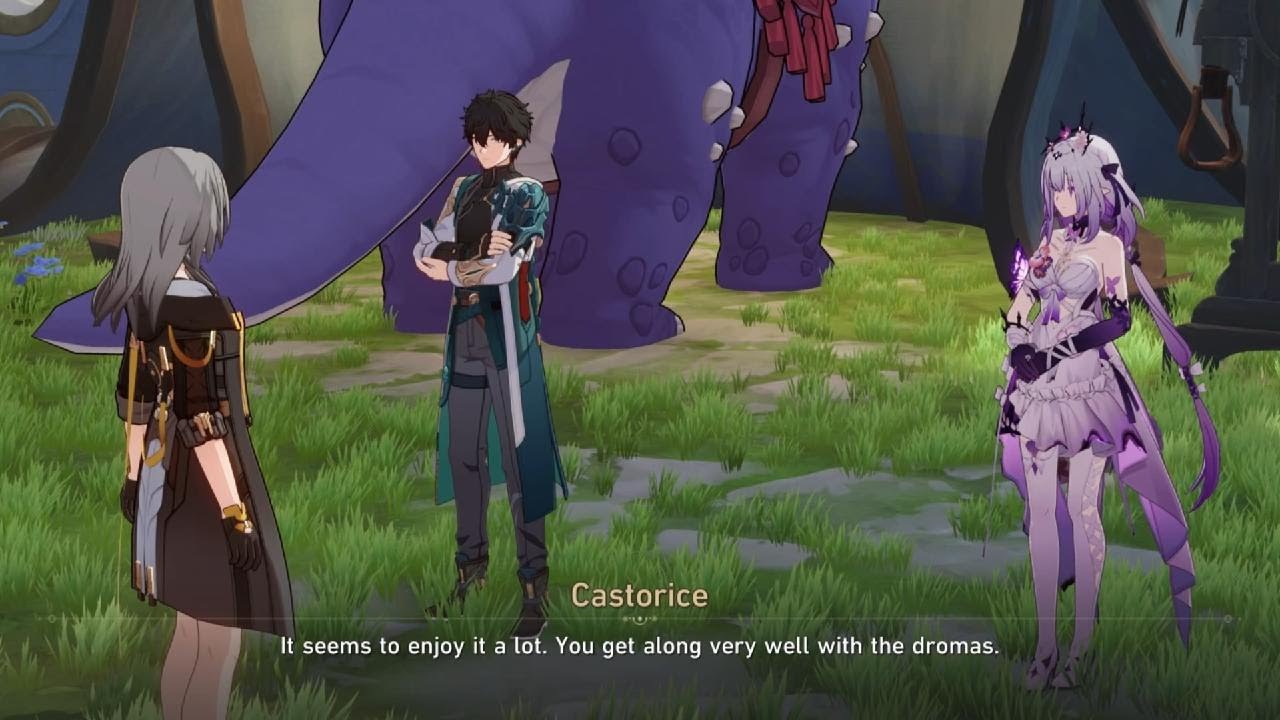 Feeding Doumas With Castorice | Honkai: Star Rail - YouTube