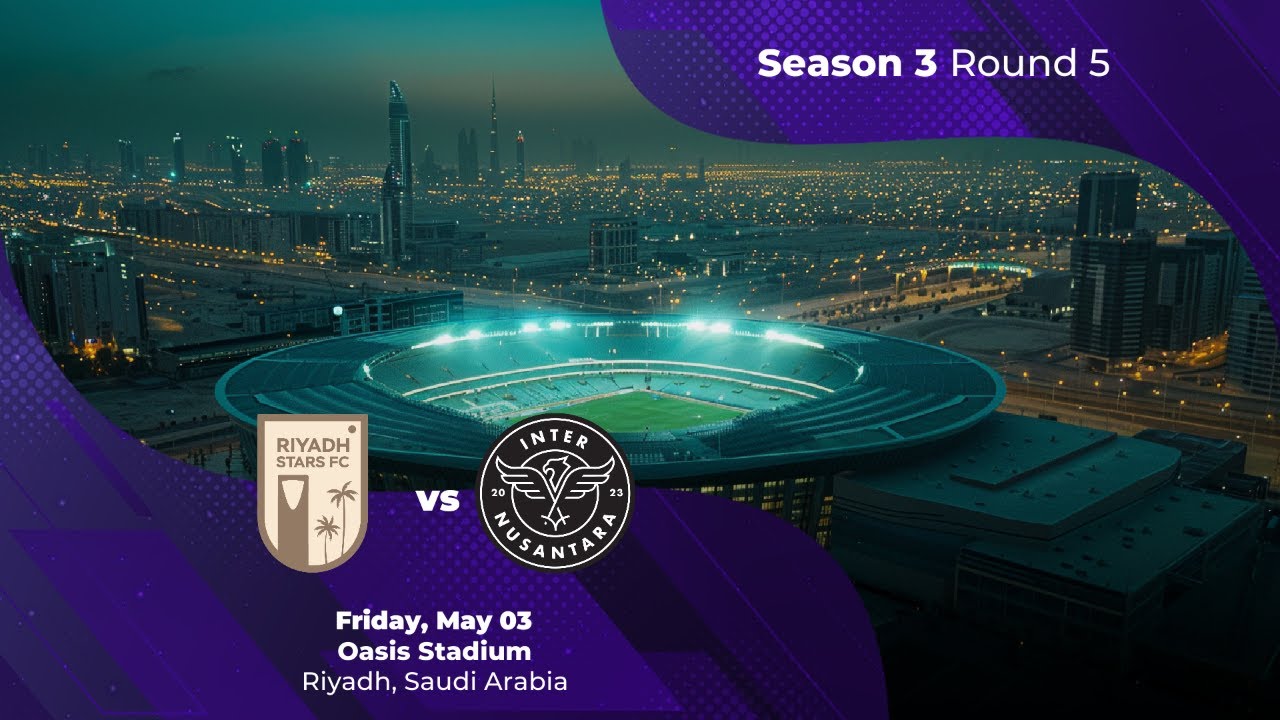 Riyadh Stars vs Inter Nusantara (Season 3 Round 5) ️ One Future ...