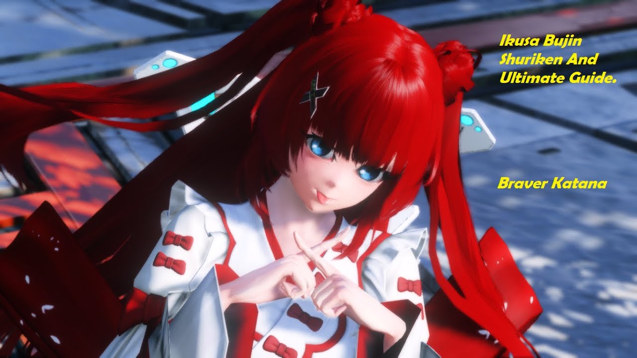 (PSO2NGS) Ikusa Bujin Guide With Katana Weapon. - YouTube