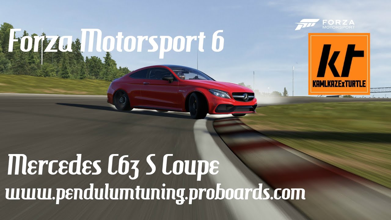 Forza Motorsport 6 - Mercedes - AMG C63 S Coupe Drift Tune And Build ...