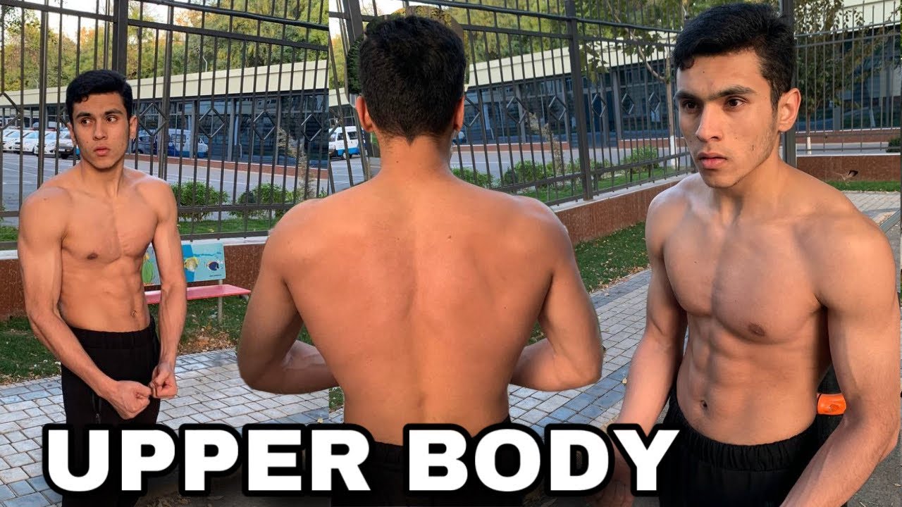 BUILD FULL UPPER BODY ONLY TWO EXERCISES// NO GYM - YouTube