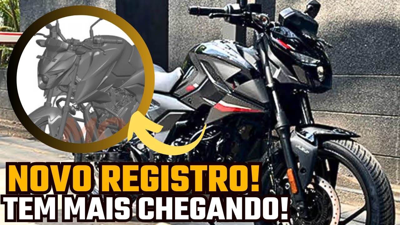 🚨NOVA MOTO REGISTRADA e outras CHEGANDO EM 2025 - YouTube