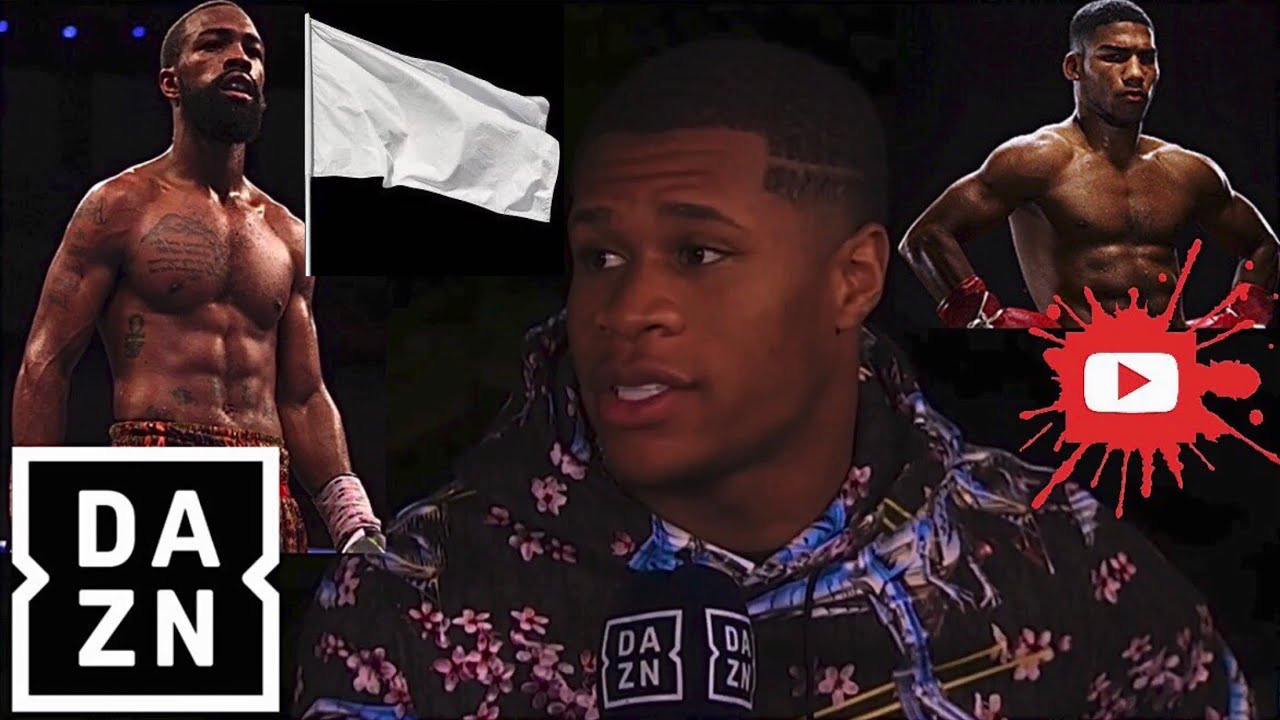 DAZN Says Gary Russell Silently WAVED THE WHITE FLAG to Devin Haney ...