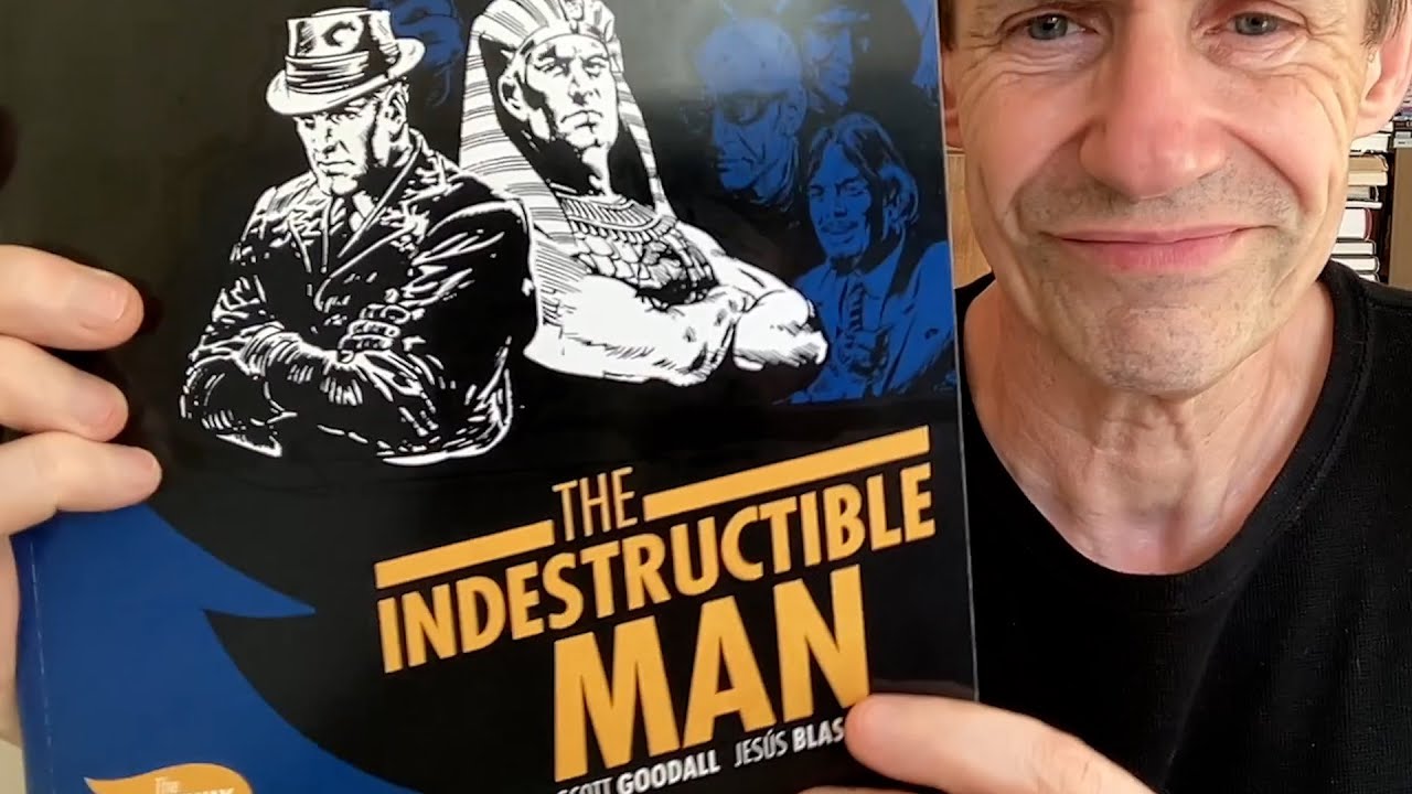 Indestructible Man from Hibernia Fleetway Files Scott Goodall / Jesus ...
