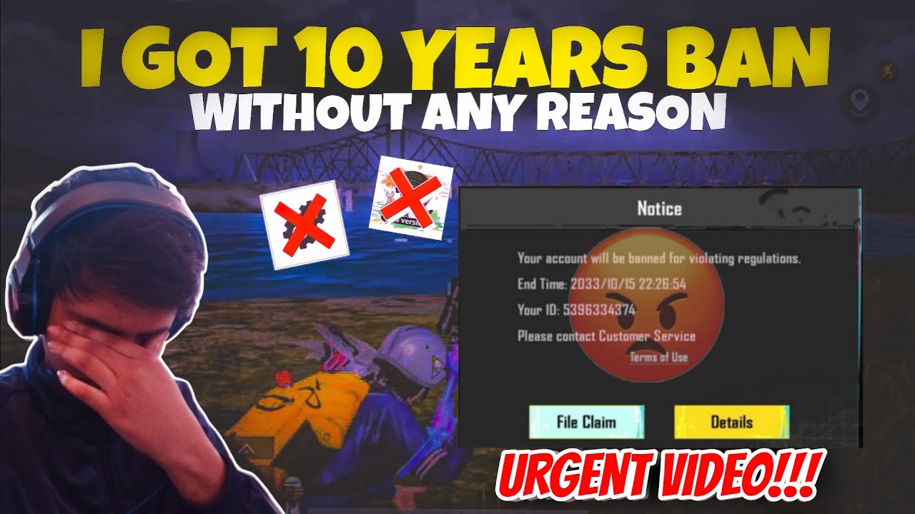 I got 10 YEARS BAN without Reason 😭 HOW TO UNBAN BGMI 10 YEARS BAN ...