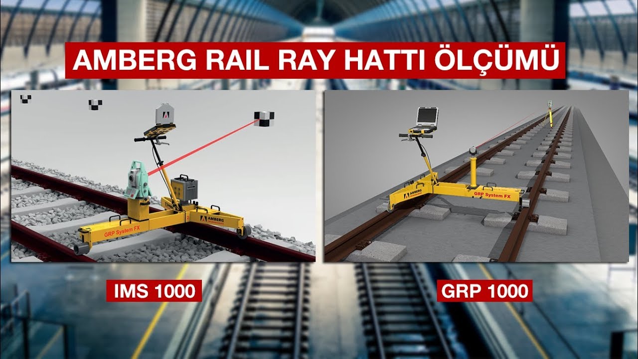 Amberg Rail Ray Hattı Ölçümü - YouTube