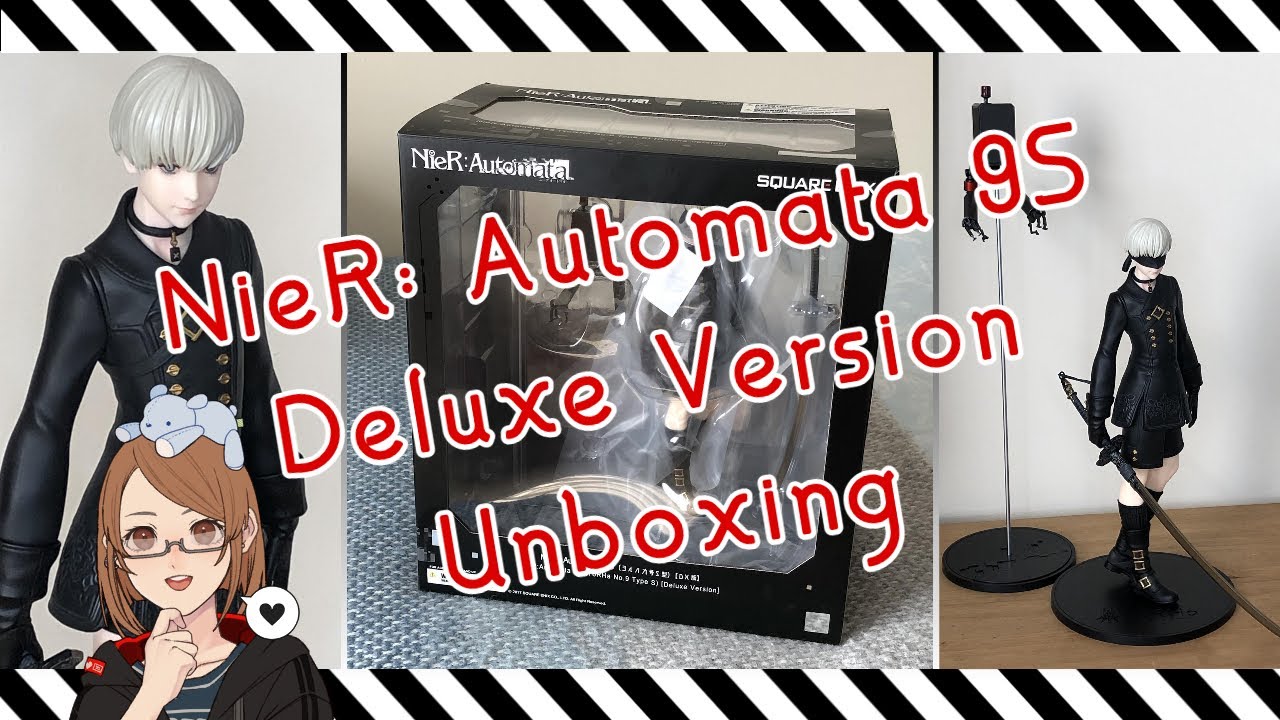 Figure Unboxing | NieR: Automata 9S [Deluxe Version] By Flare - YouTube