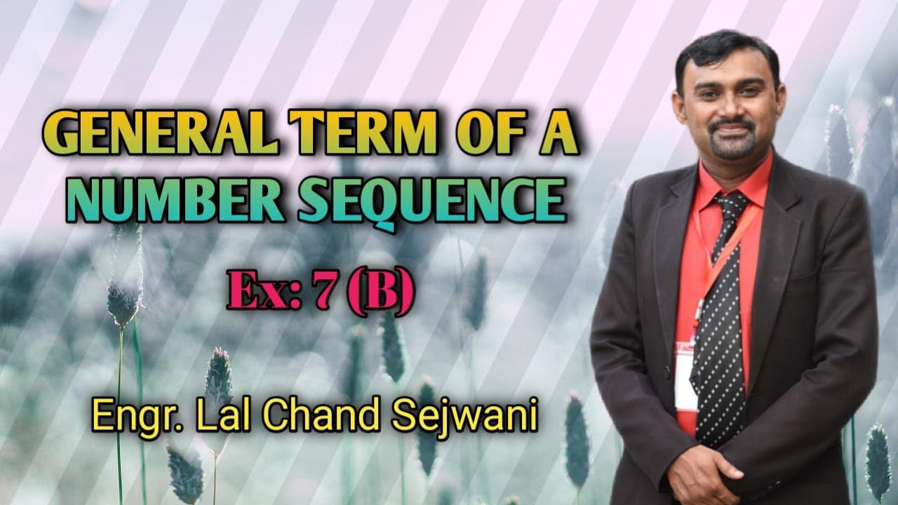 General Term of a Number Sequence / Class VI - YouTube