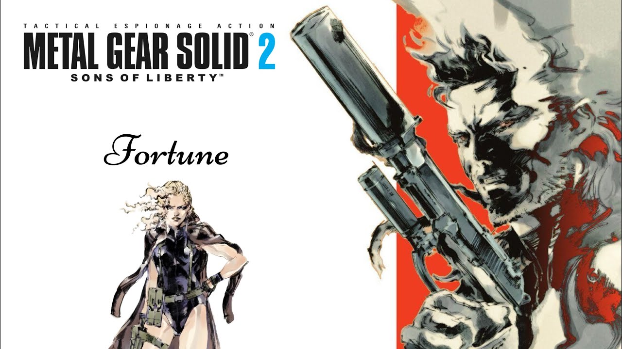 METAL GEAR SOLID 2: Sons of Liberty - Fortune Boss Fight - YouTube