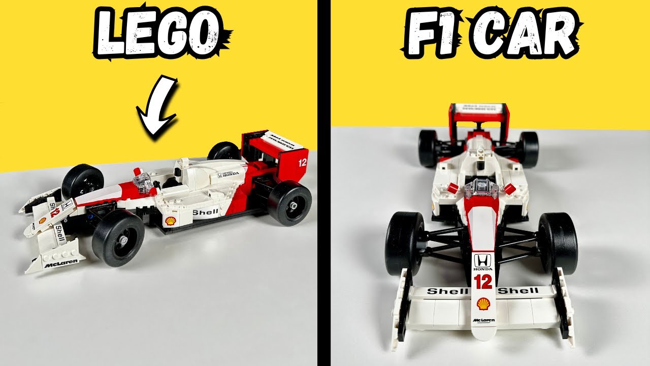 Building A LEGO F1 Car Set - YouTube