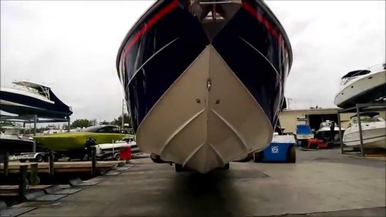 Cigarette 39 Cuddy Top Fish - YouTube