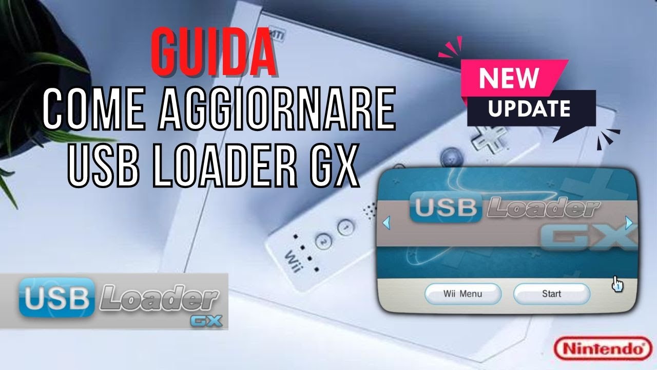 GUIDA - Come Aggiornare USB loader Gx Wii - WIIU e vWii #2023 - YouTube