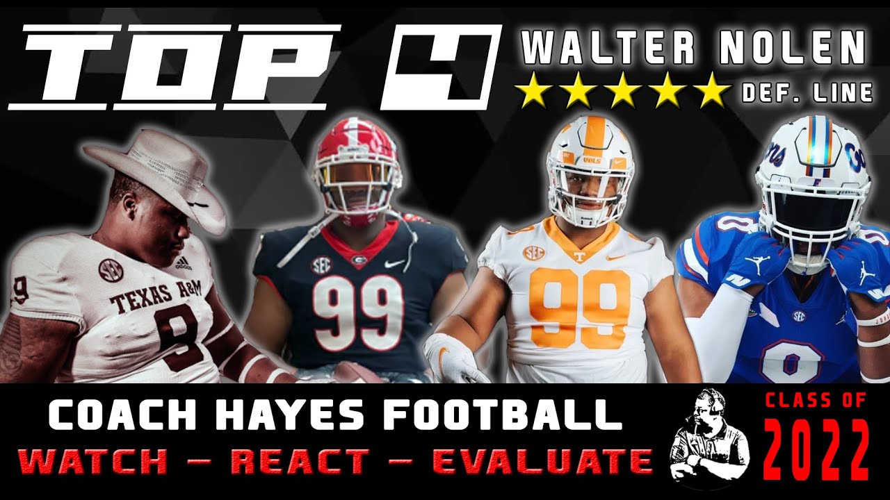 5⭐ DL Walter Nolen Highlights | The #1 Player in the class of 22 has ...