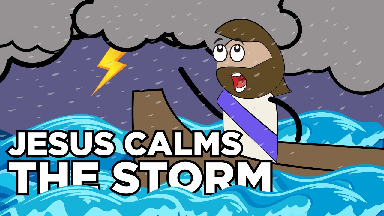 Jesus Calms the Storm // Matthew 8:23-27 - YouTube