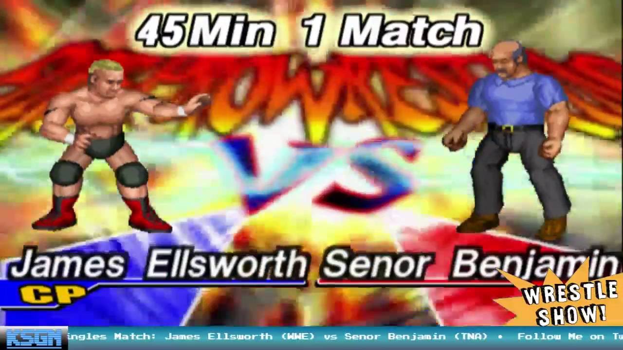 James Ellsworth vs Senor Benjamin - Fire Pro Wrestling - WRESTLE SHOW ...