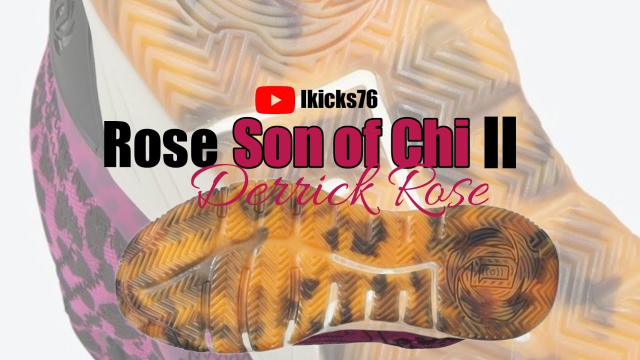 Derrick Rose Adidas Rose Son of Chi II "Pink Panther" Detailed Look ...