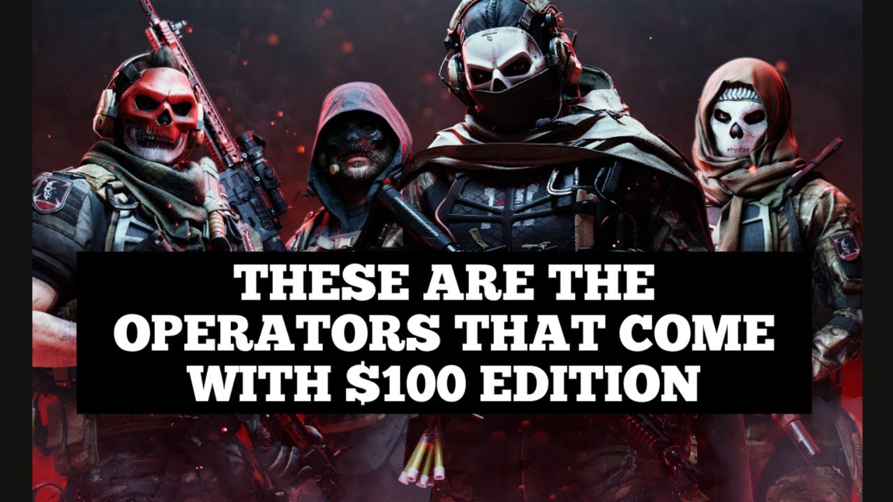 How To Get Ur Operators in COD MW2 2022 ( If You Bought The $100 ...