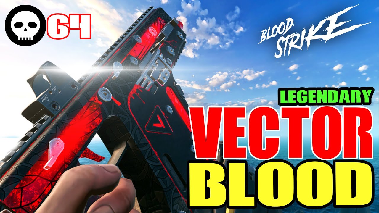 SUPER SEKALi! LEGENDARY VECTOR BLOOD VENGEANCE 😂 Blood Strike Indonesia ...