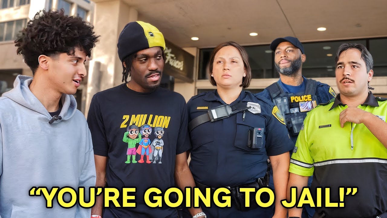Police Surrounded Us for Filming in Public! - YouTube
