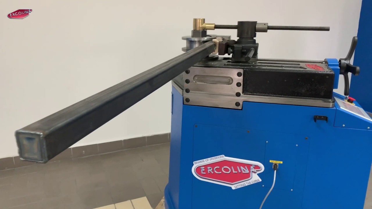 Ercolina TB80 Top Bender Bending 50x50x3 mm with 100mm CLR_Visit www ...