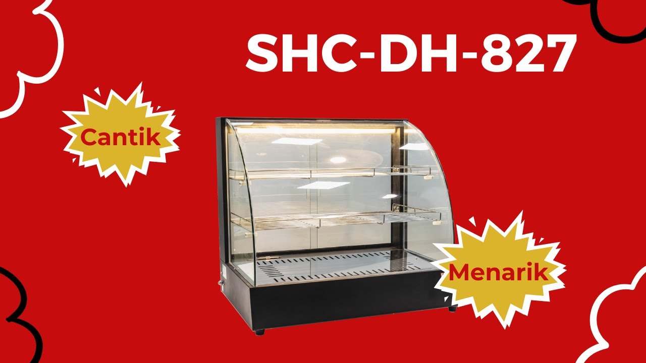 Makanan jadi cantik dan menarik! Food Display | Warming Showcase | SHC ...