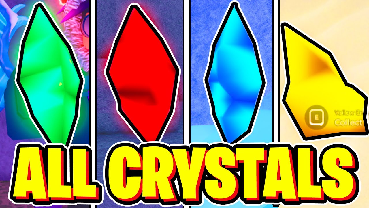 How To GET ALL 4 ENERGY CRYSTAL LOCATIONS In Fisch! Roblox - YouTube