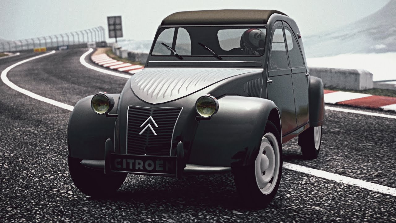 (GT6) Citroën 2CV Type A '54 - Exhaust Comparison - YouTube