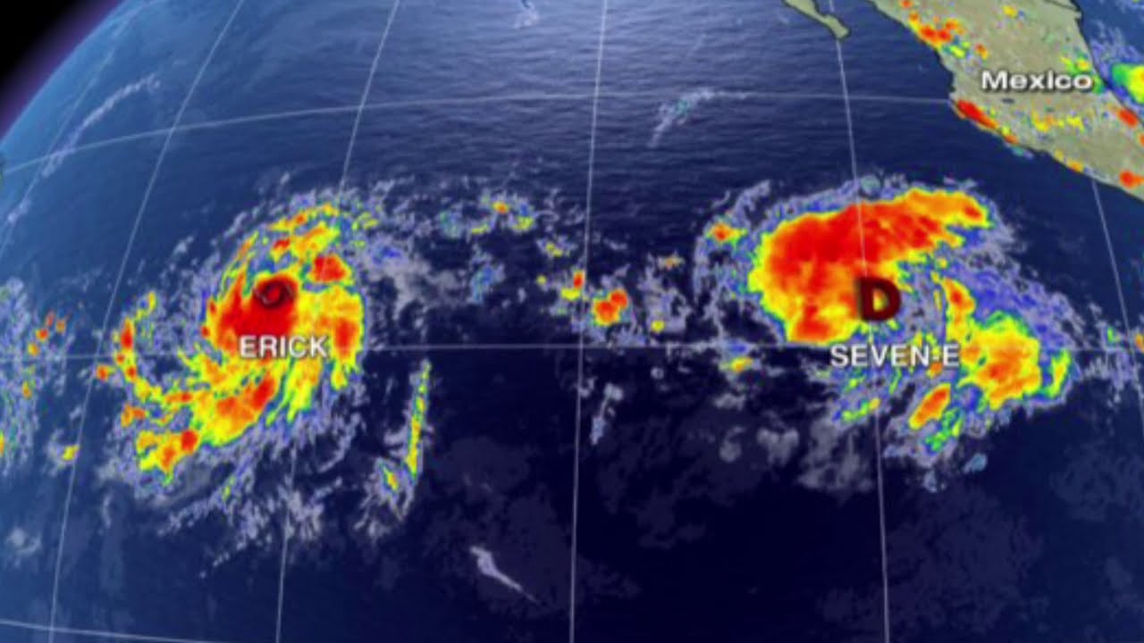 Tropical Storm Erick path Hawaii ALERT will be MAJOR hurricane - YouTube