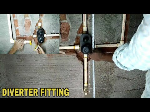 DIVERTER INSTALLATION WITH DETAILS#diverter fitting - YouTube