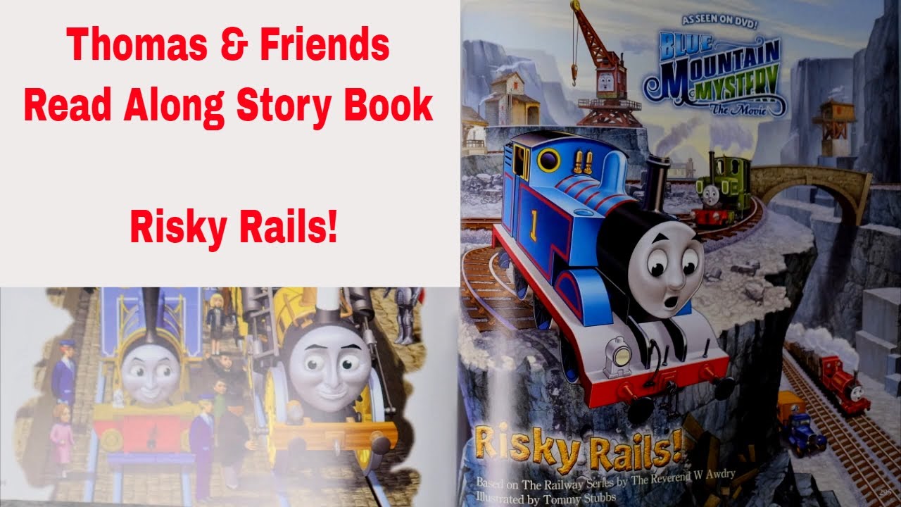 Thomas & Friends Read Along Story Book | Blue Mountain Mystery | Risky ...
