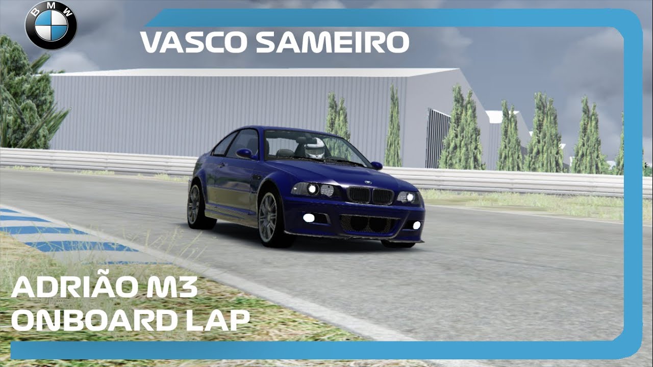 ADRIÃO M3 ONBOARD VASCO SAMEIRO ASSETTO CORSA - YouTube