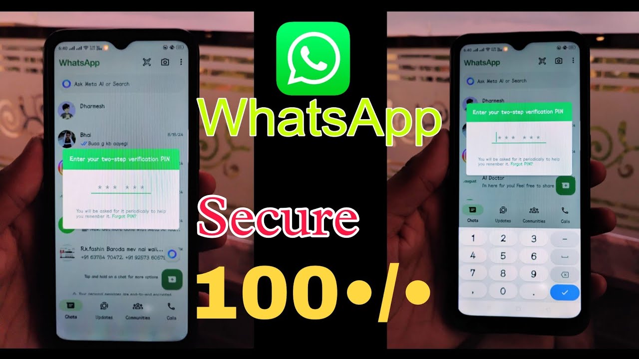 WhatsApp Security Function ll WhatsApp privacy ll Private Account ll ...