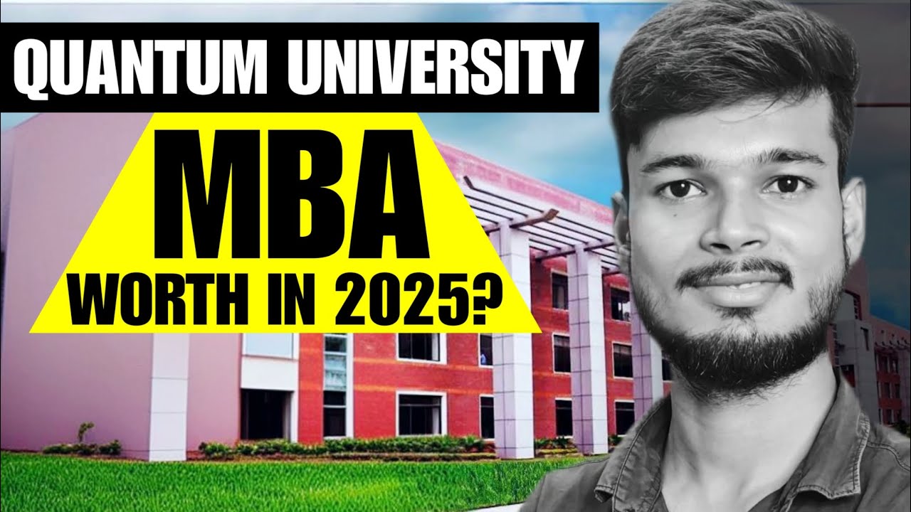 "Quantum University MBA Review | Is It Worth It? Honest Review & Career Scope" - YouTube