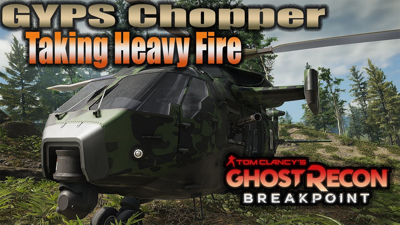 Gyps Helicopter Taking Heavy Fire | Tom Clancy's Ghost Recon Breakpoint ...