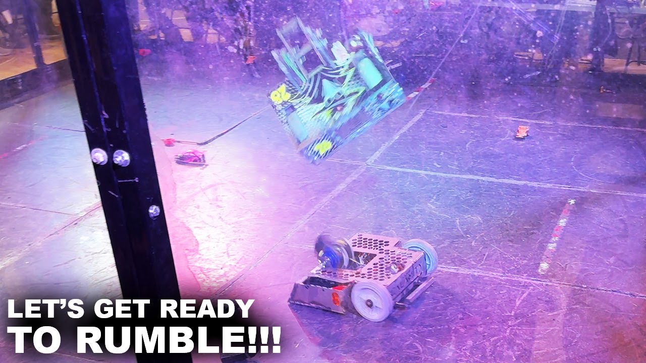 Robo Showdown–High Schoolers Clash in Robot Rumble Battle - YouTube