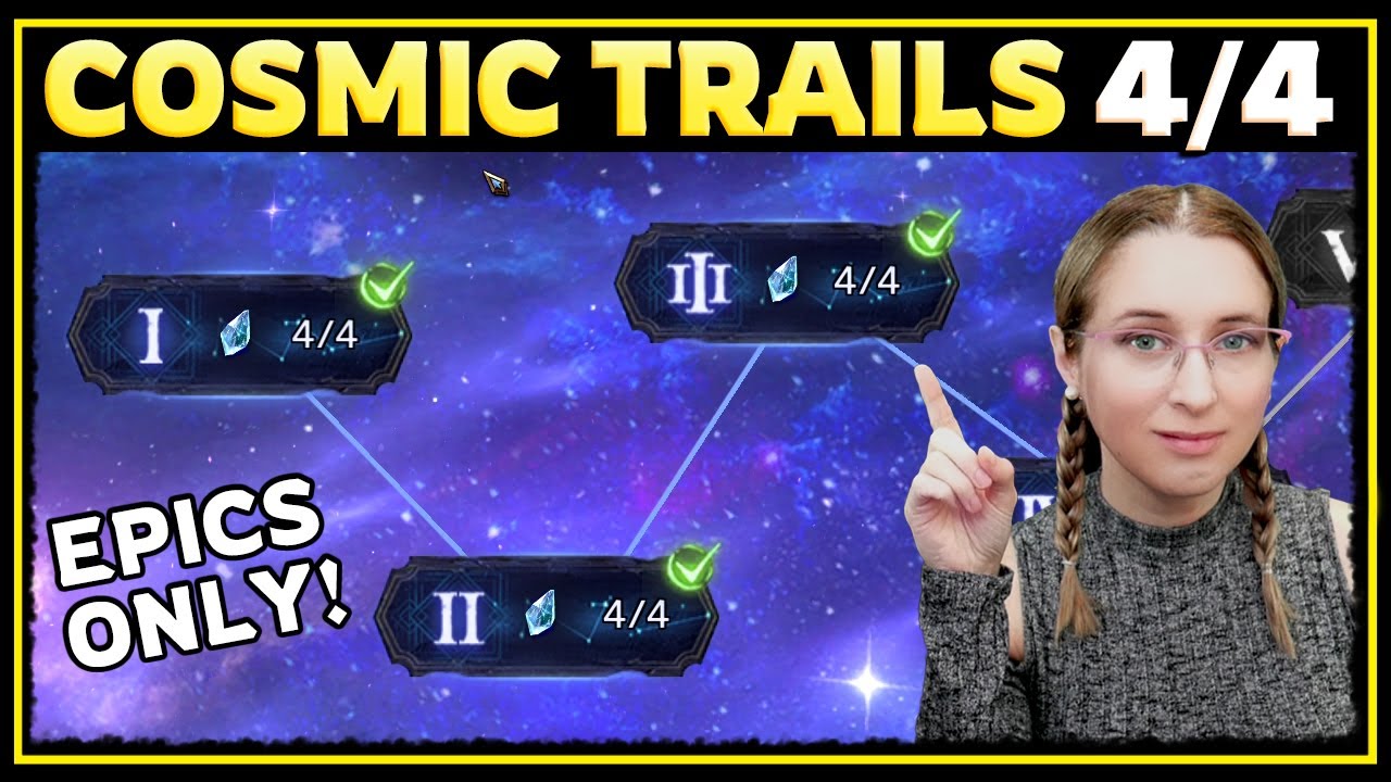 EPIC ONLY Cosmic Trails Event - 4 out of 4 for Everything! (Stage 1-3) Watcher of Realms - YouTube