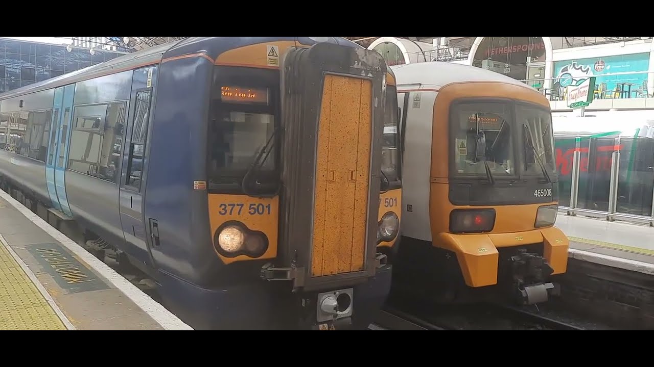9 May 2025 Southeastern Networker 465 008 Southeastern 377501 London ...