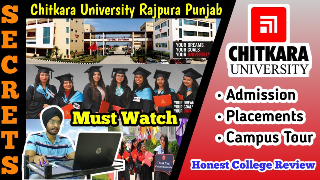 Chitkara University | Secrets | Campus Tour | Admission |Placement ...