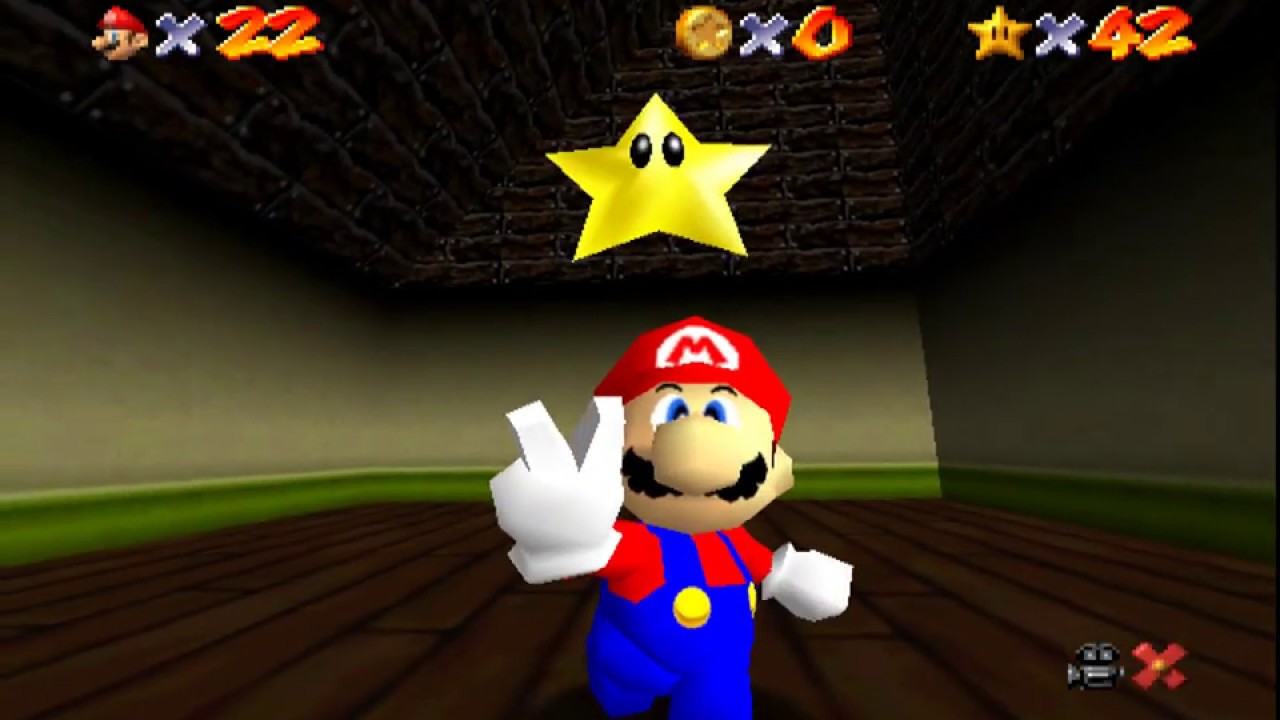 Super Mario 64, Manoir de Big Boo - Un oeil sur les salles secrètes ...