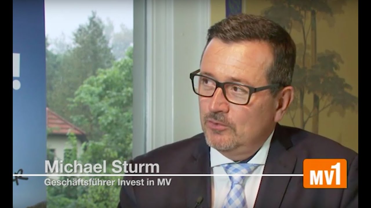 Im Gespräch: Michael Sturm, Geschäftsführer Invest in MV - YouTube